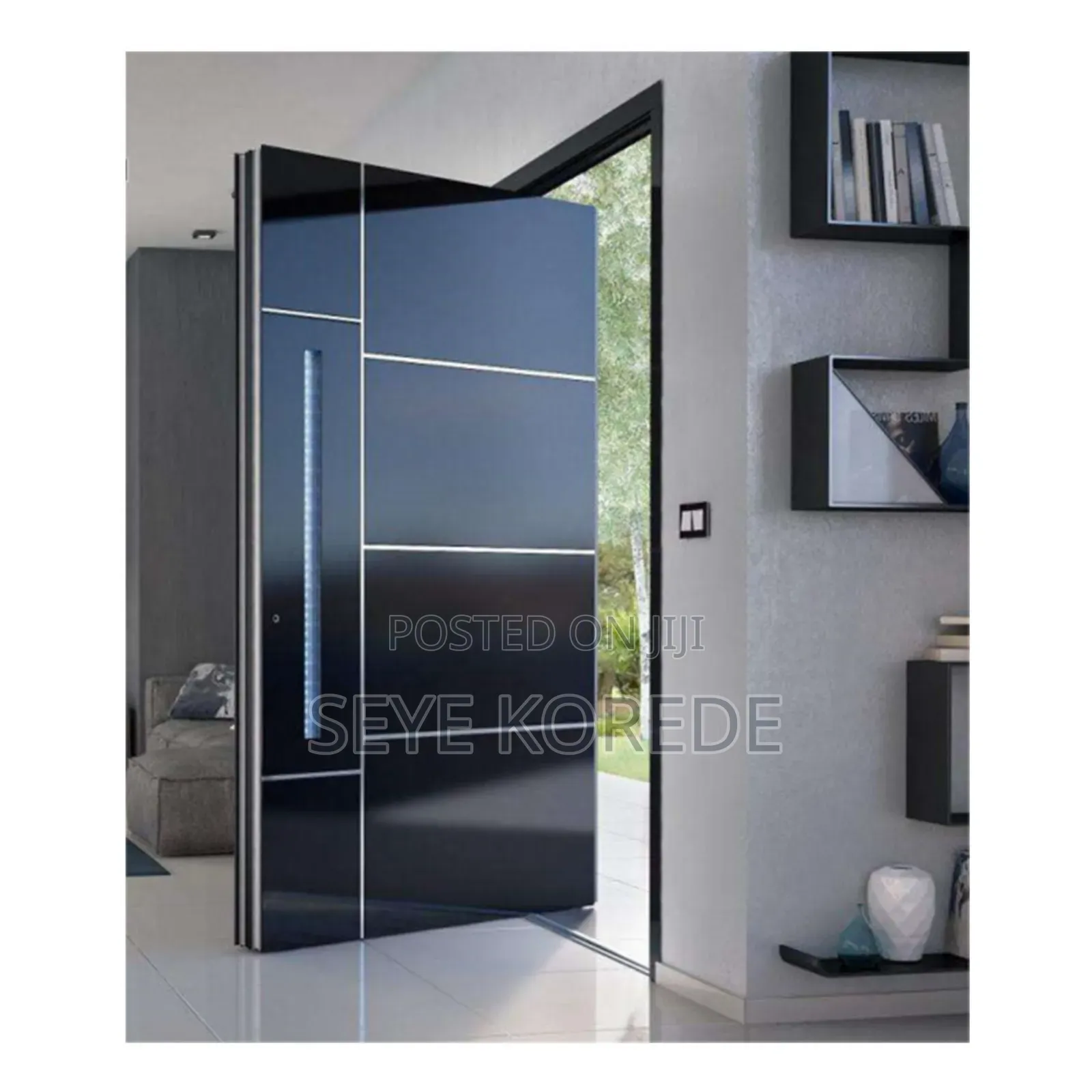 Pivot Door and Railing in Ikeja - Doors & Security, Seye Korede | Jiji.ng