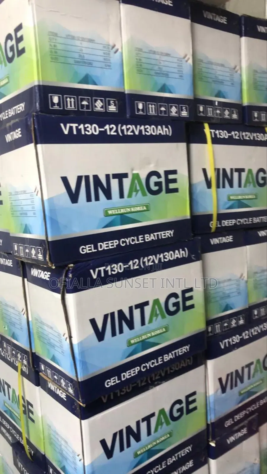 130ah Dry Cell Solar Battery 12v in Port-Harcourt - Electrical ...