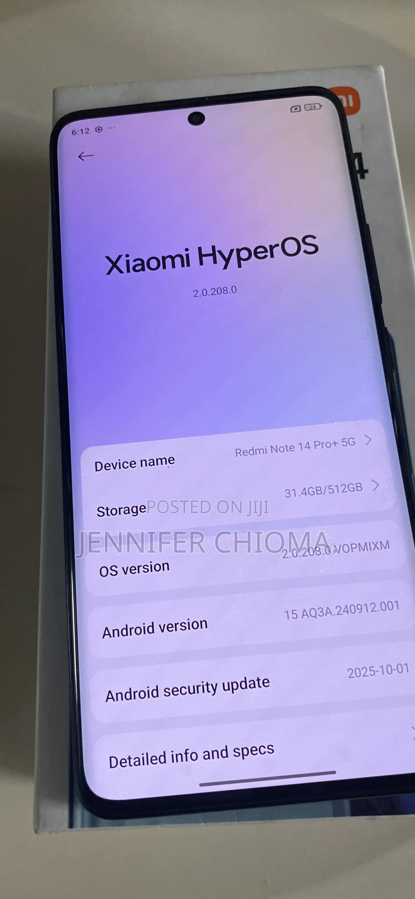 Xiaomi Redmi Note 14 Pro+ 5G 512 GB Black in Ikeja - Mobile Phones ...