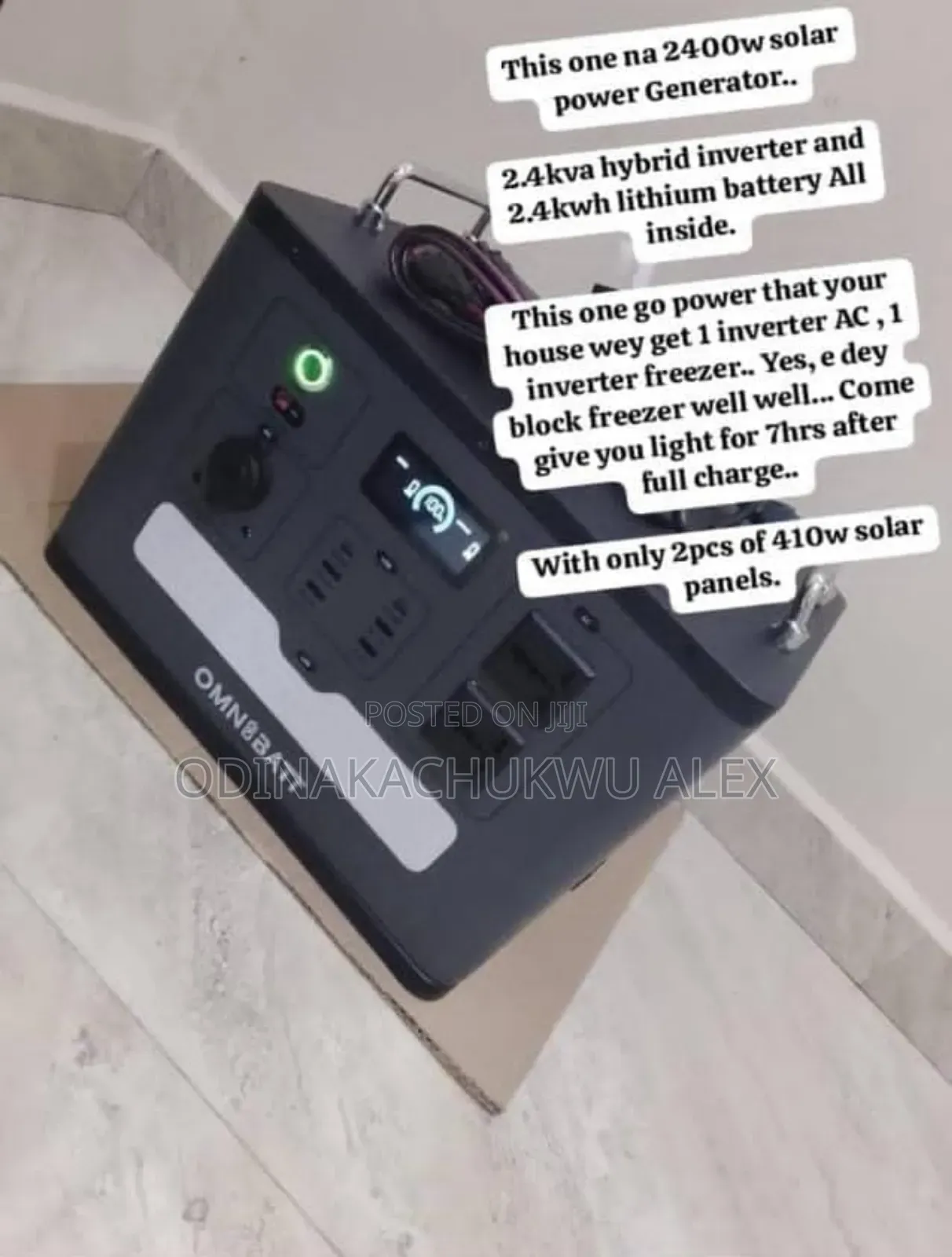 Inverter Generator in Isolo - Electrical Equipment, Odinakachukwu Alex ...