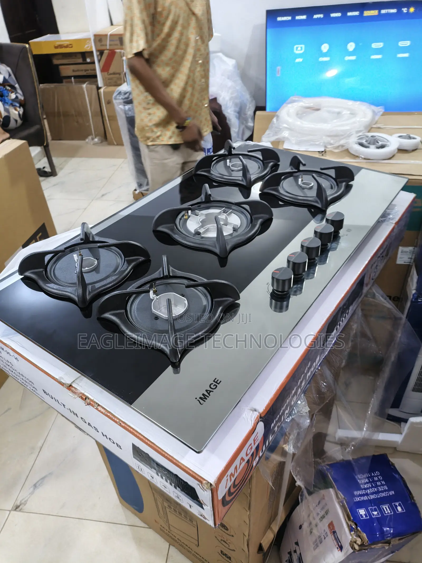 Im-90-G6 Gas Hob Cooking Surface in Ipaja - Kitchen Appliances ...