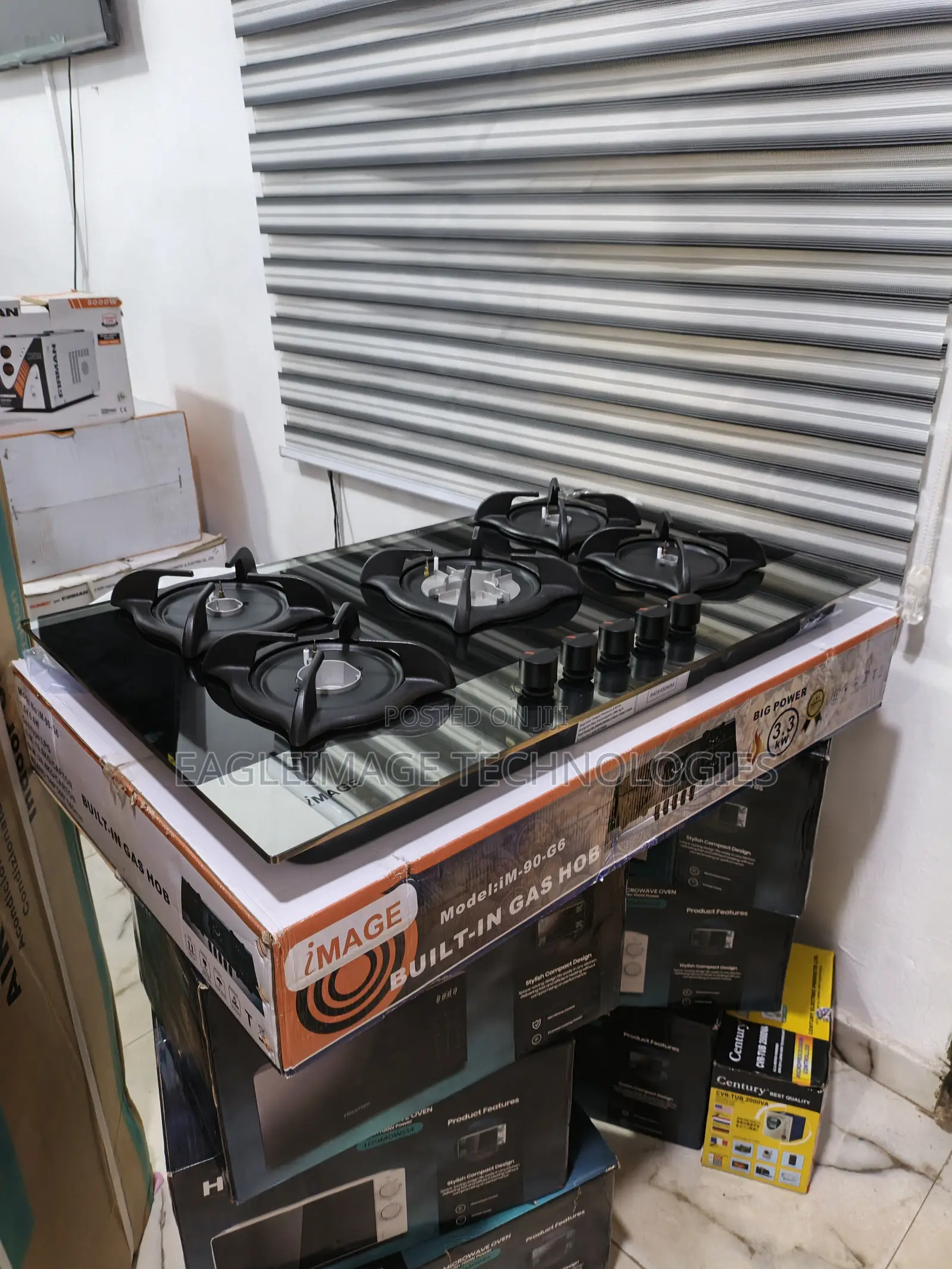 Gas Hob Im-90-G6 Burner View in Ogudu - Kitchen Appliances, Eagleimage ...
