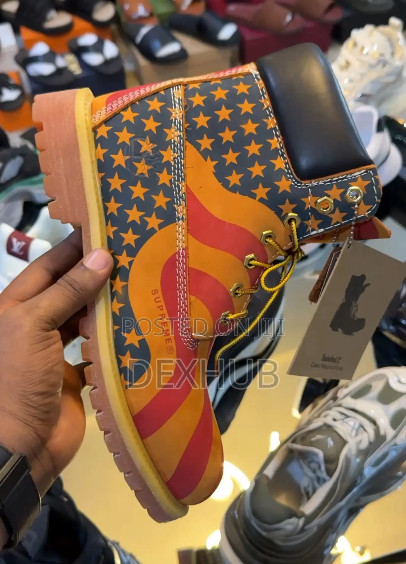Supreme X Timberland 6 Inch Premium Boot 'American Flag' in Owerri ...