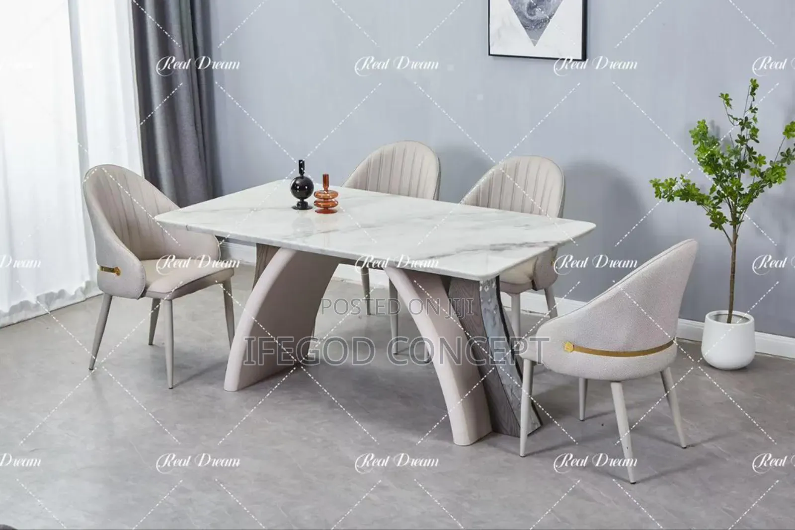 Modern 6-Seater Dining Table in Ojo - Furniture, Elvis Okonkwo | Jiji.ng