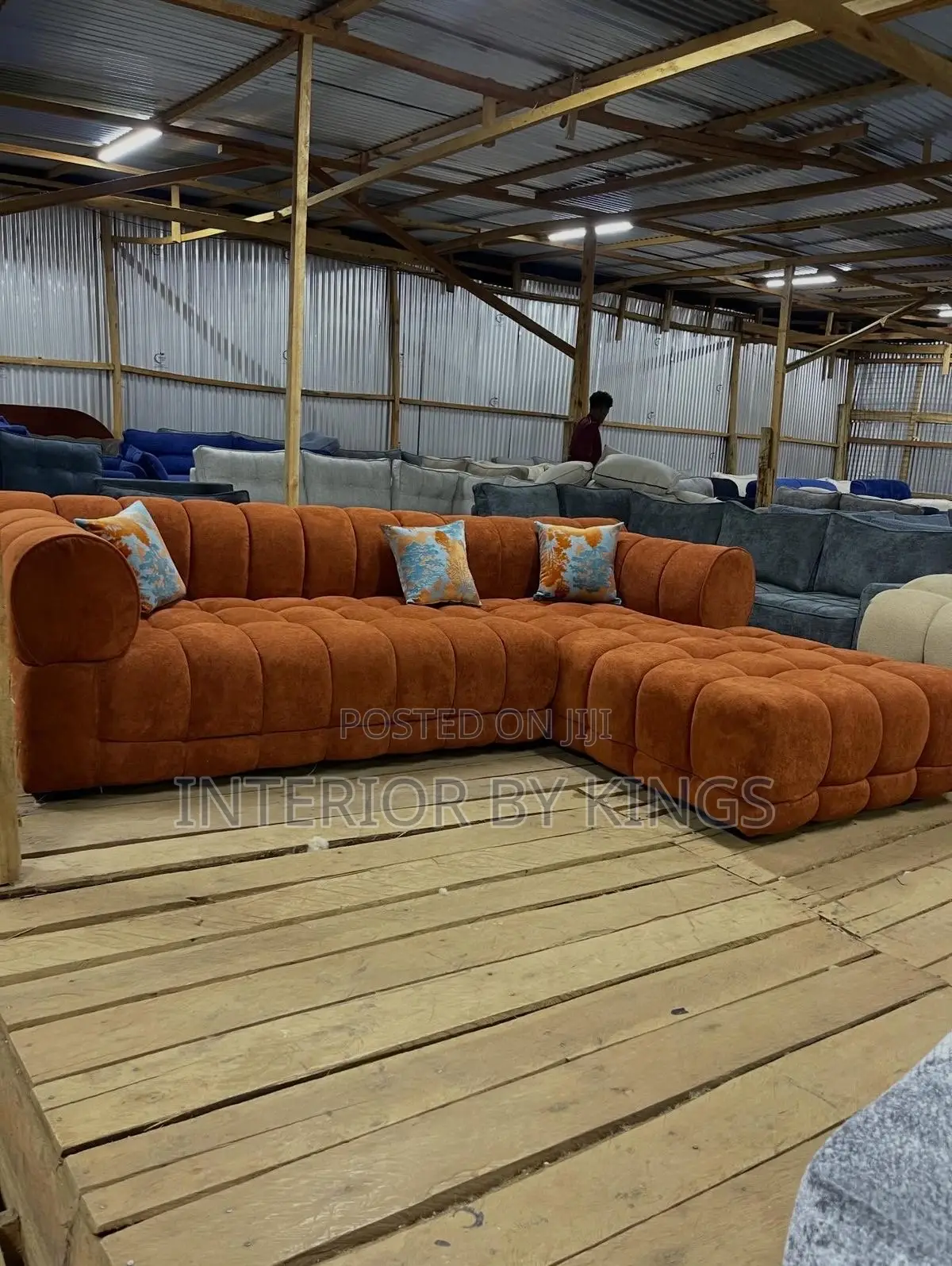 L-Shaped Custom Made Bubble Sofa Can Be Made in Colors of Your Choice ...