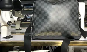 Luxury Checkered Crossbody Messenger Bag in Wuse 2 - Bags, Brightway ...