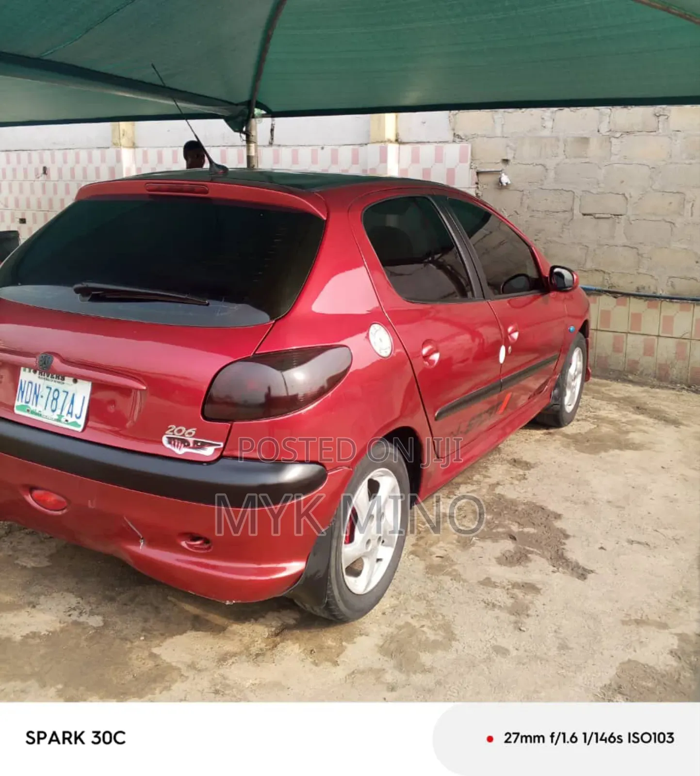 Peugeot 206 XR 1.4 2006 Red in Port-Harcourt - Cars, Myk Mino | Jiji.ng