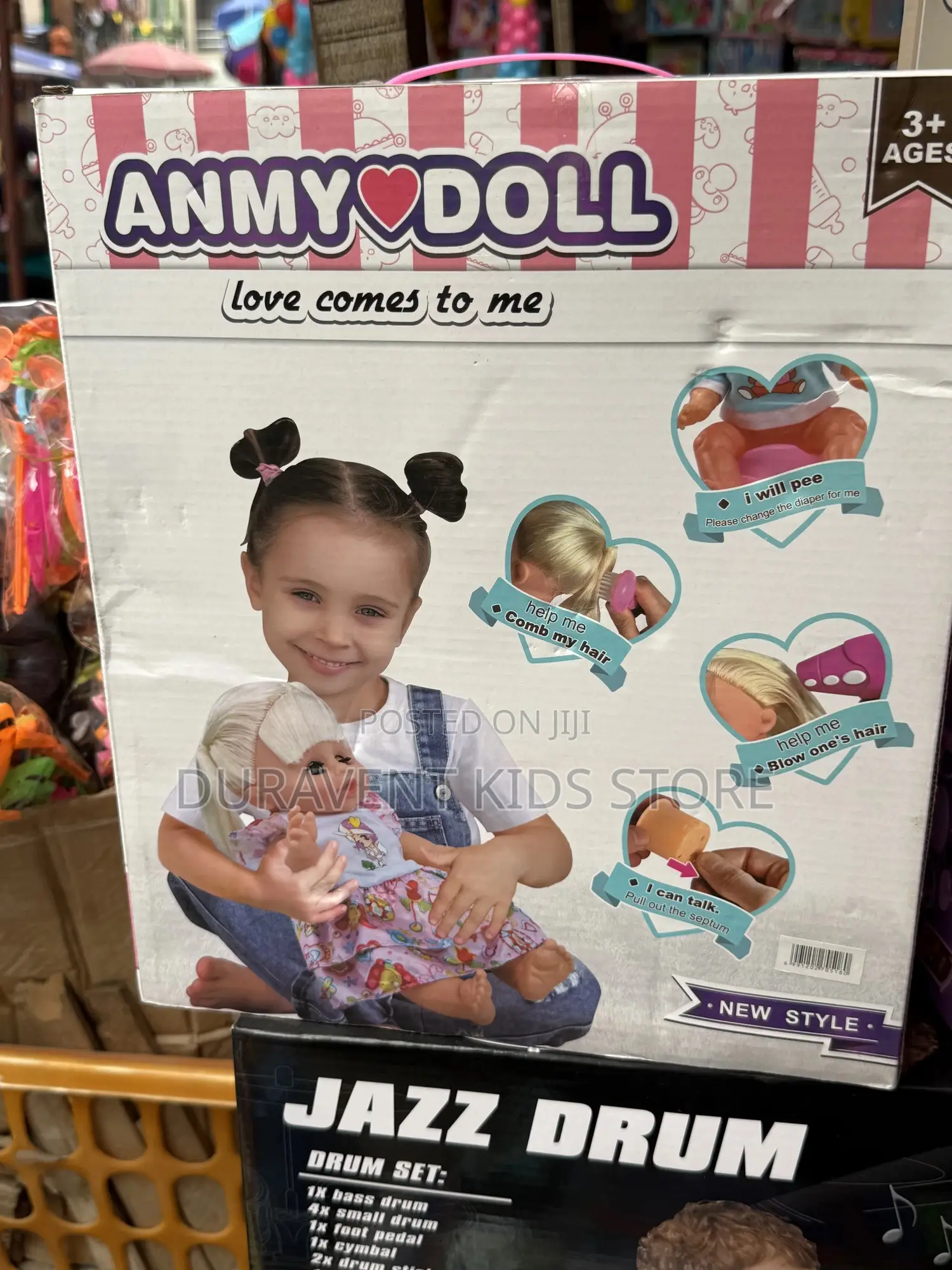 6 in 1 Pee and Drinking Music Doll(Pampers and Feeding Bottle) in Amuwo ...