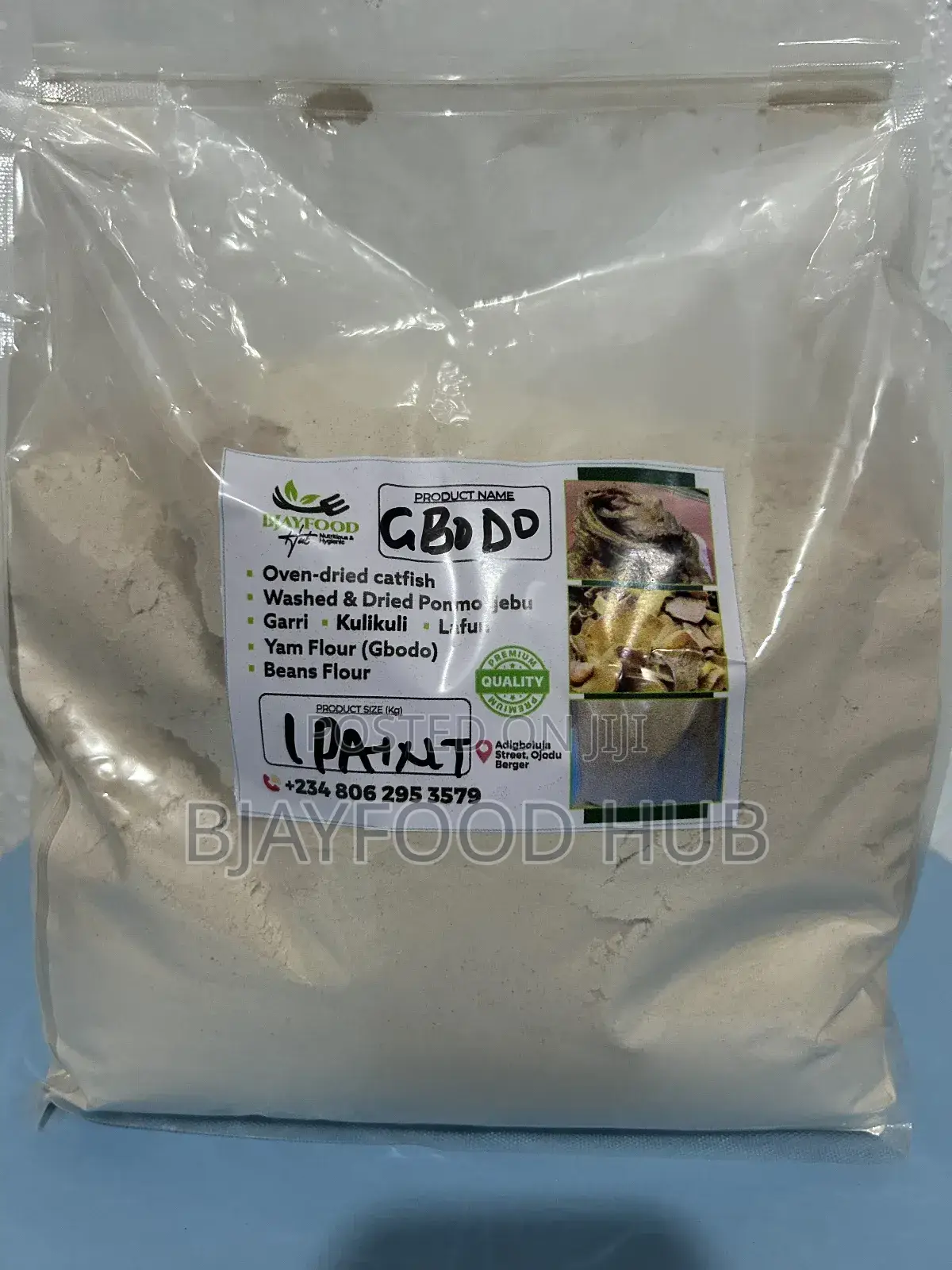 Pure Yam Flour (Elubo Gbodo) in Ojodu - Food & Beverages, Bjayfood Hub ...