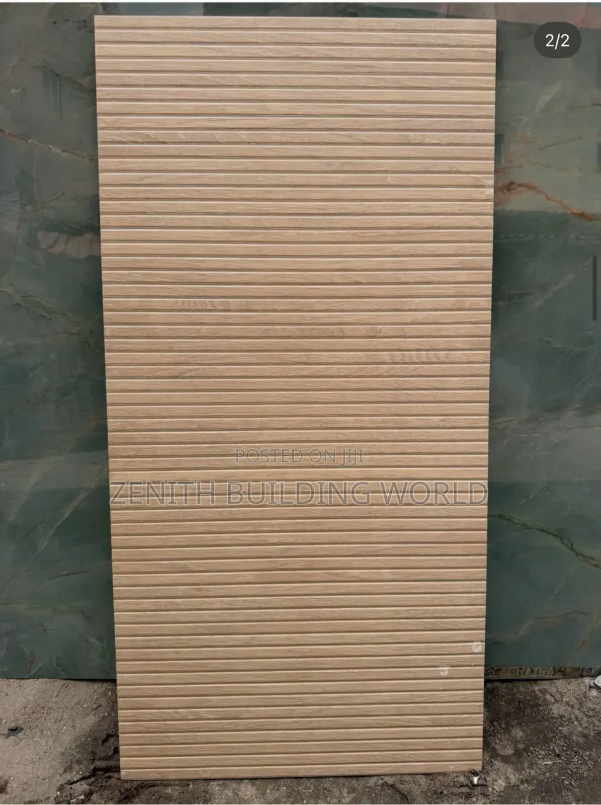 Fluted Wood Matt Porcelain Tile Spanish Matt Floor Tile 60 by 120cm in ...