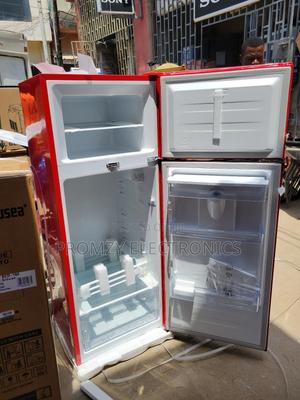 Hisense Ref 205 Drb 204i Double Door Refrigerator - Red With Water Dis ...