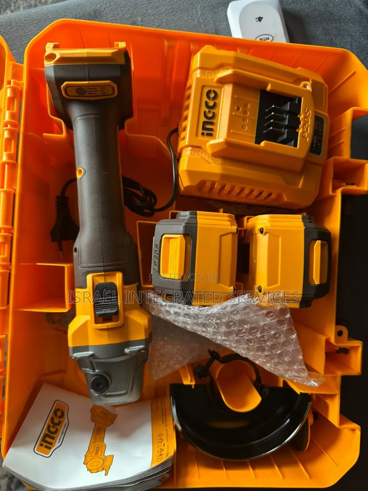 Angle Grinding Machine Battery Complet Set With Charger Complete Set in ...