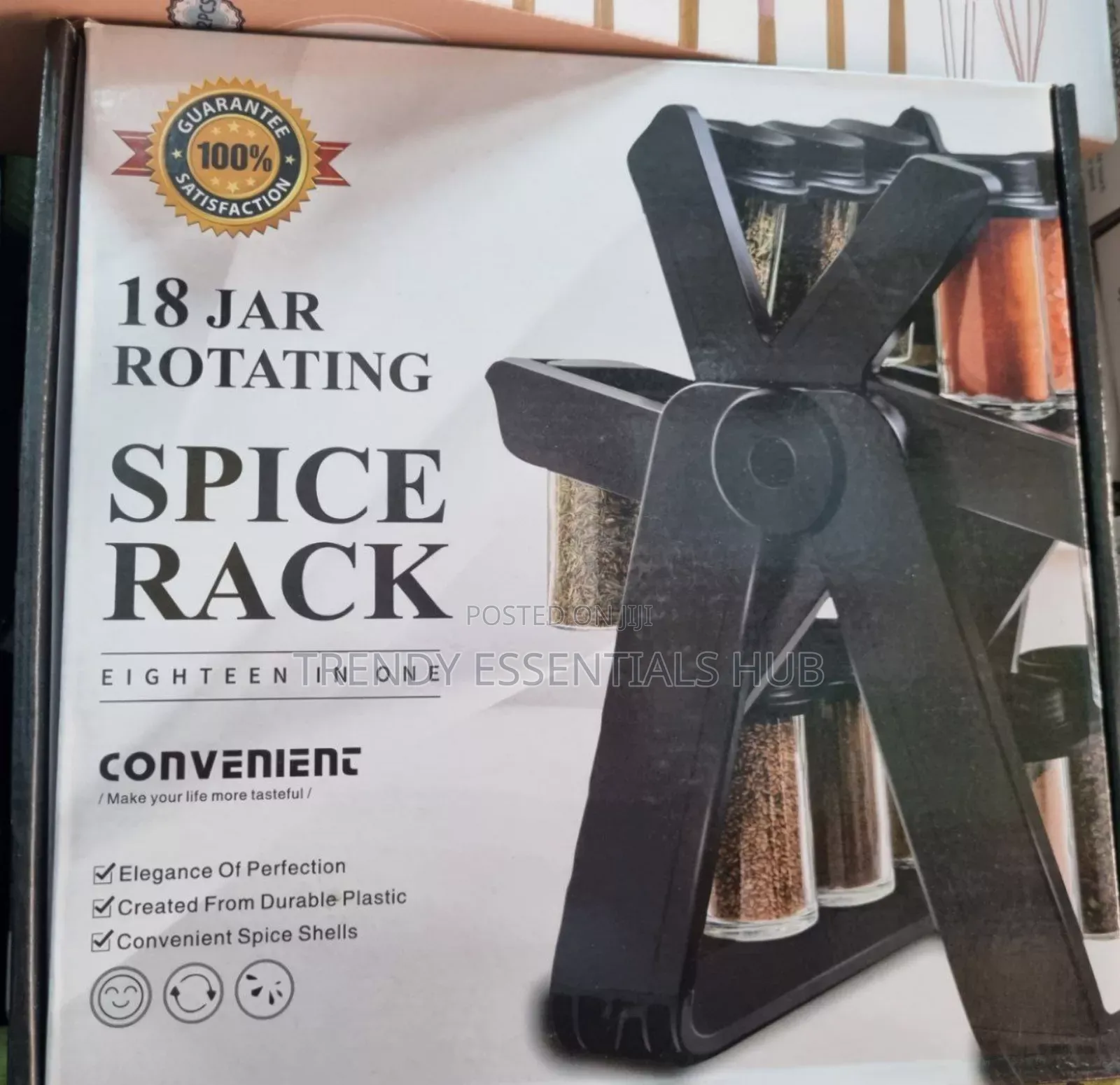 18 Jar Rotating Spice Rack in Lagos Island (Eko) - Kitchenware ...