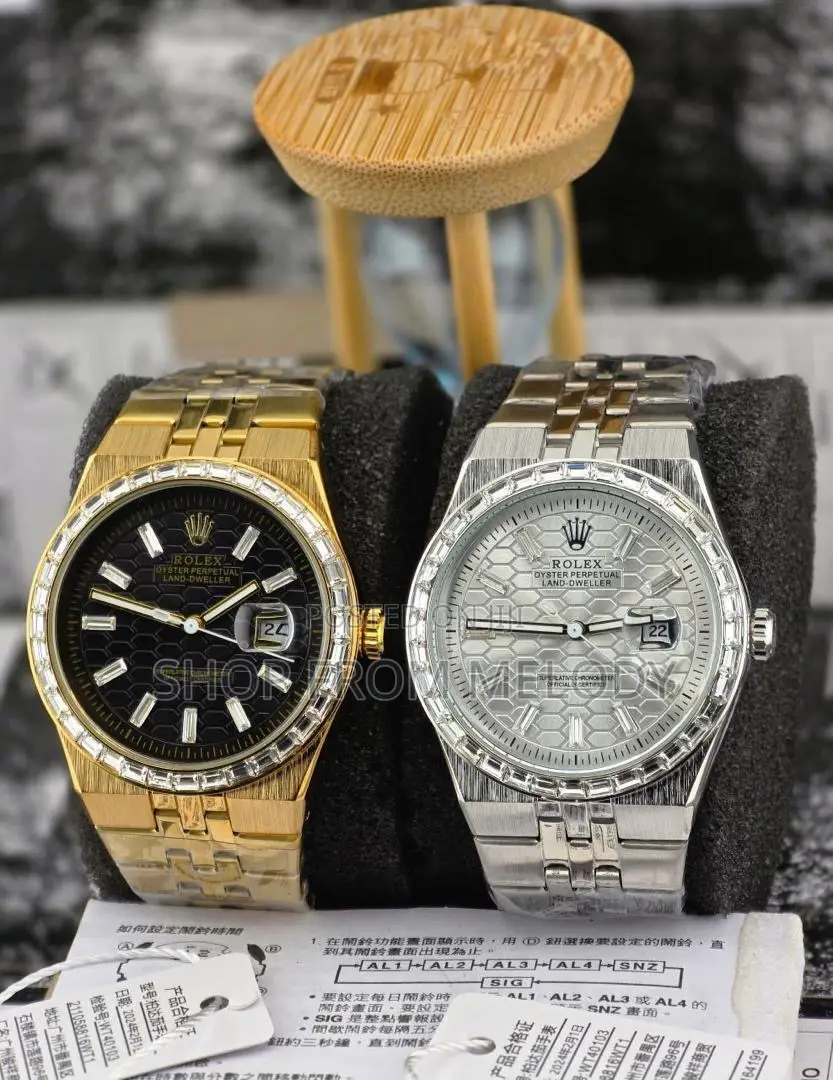 Rolex With Stone Watch in Ojo - Watches, Ben Dollar Collection | Jiji.ng