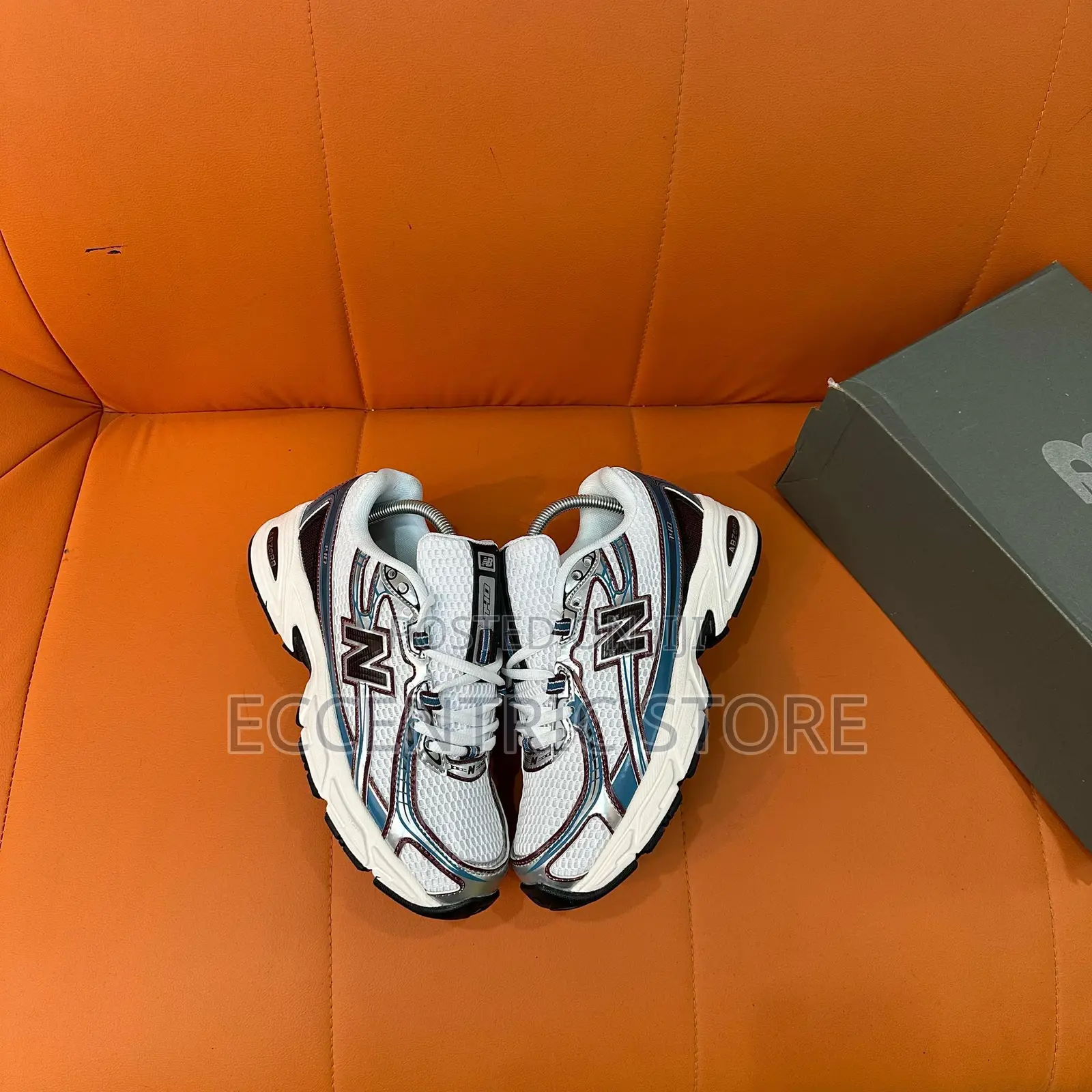 New Balance 740 Silver Wine Sneakers in Central Business District ...