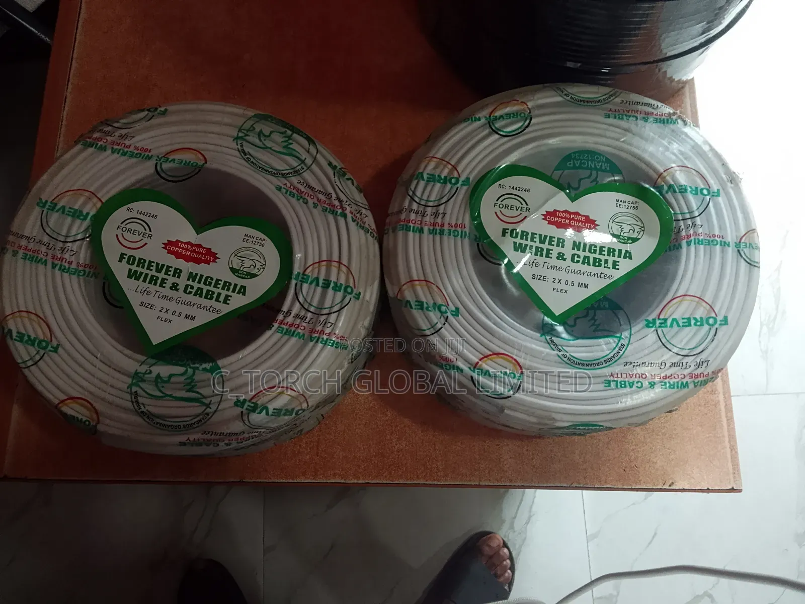 0.5mm × 2 Core Flexible Forever Wire in Ojo - Lighting, C_torch Global ...