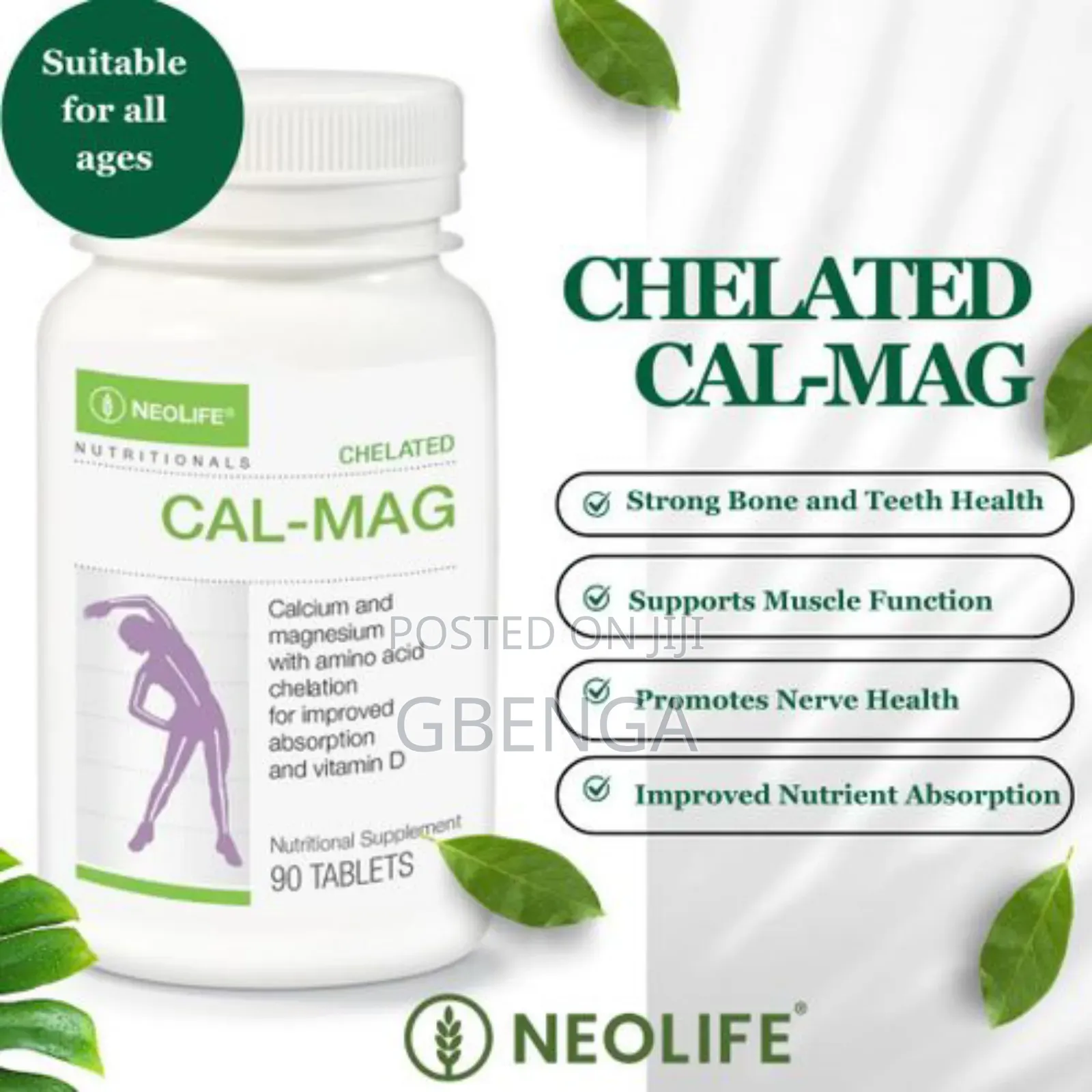 Chelated Cal-Meg With Vitamin Dq in Benin City - Vitamins & Supplements ...