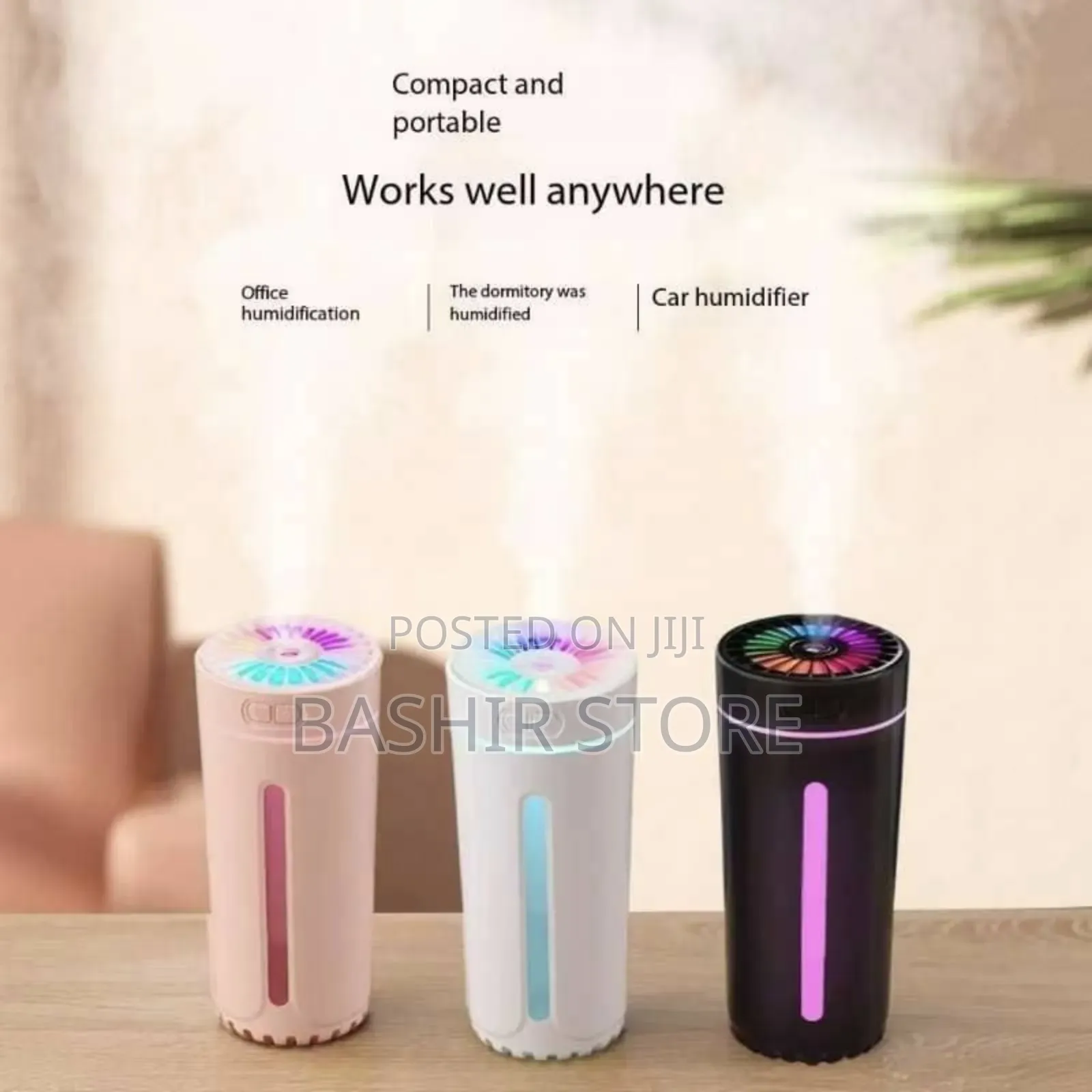 Portable Usb Ultrasonic Air Humidifier and Aroma Diffuser. in Lagos ...