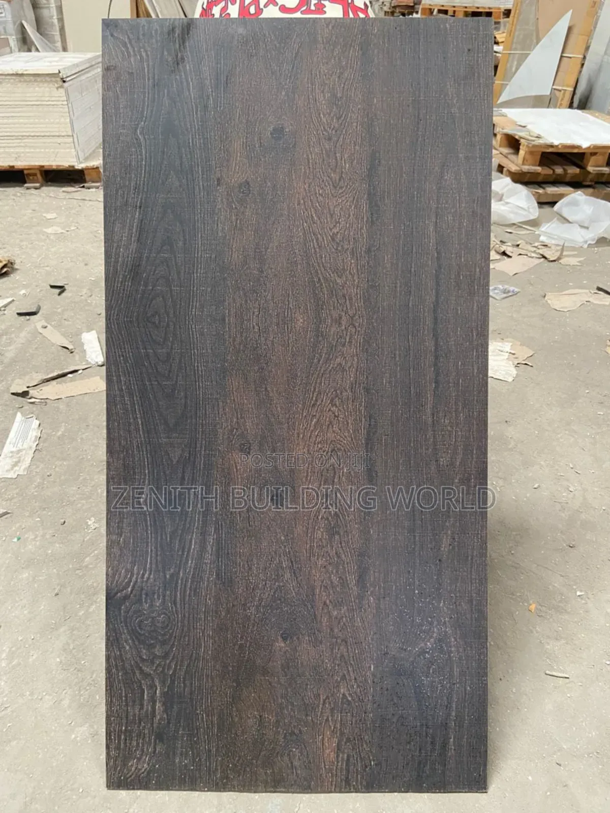 Oak Wood Dark Brown Porcelain Tile Wood Plank Pattern 60 by 120cm in ...