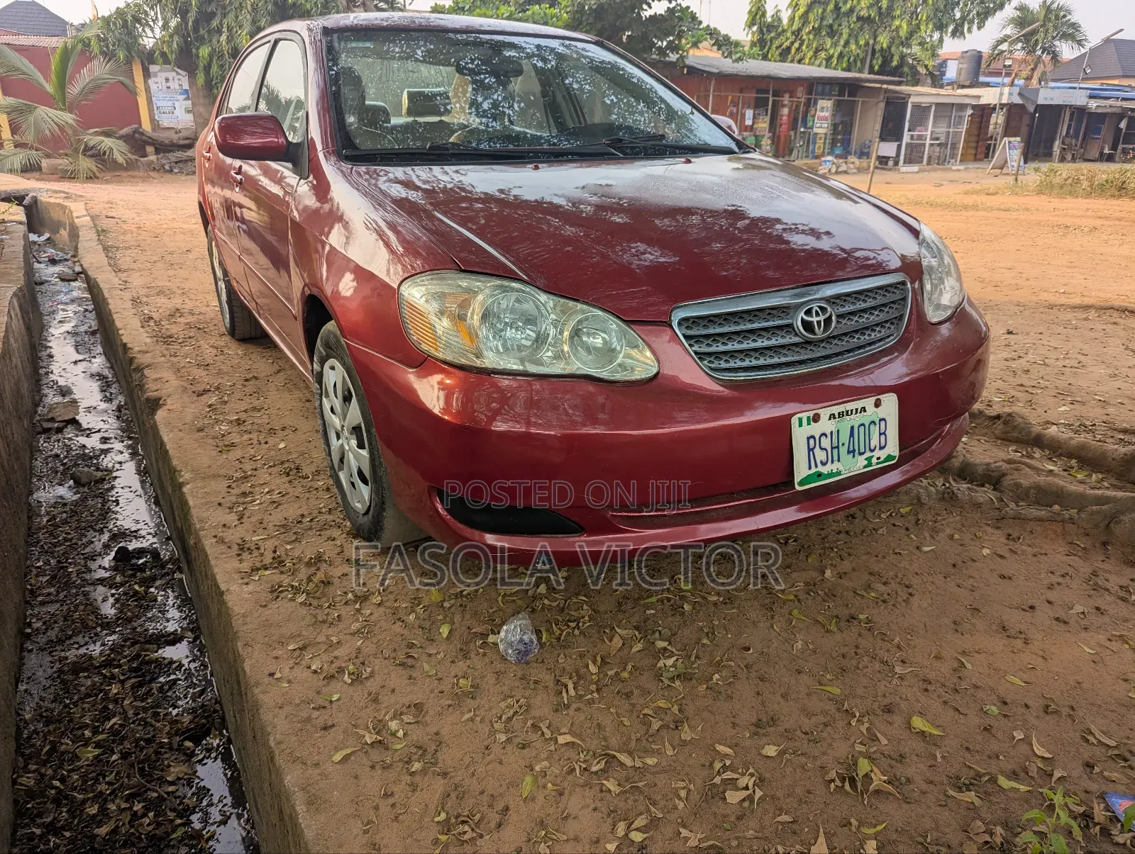 Toyota Corolla LE 2007 Red in Alimosho - Cars, Fasola Victor | Jiji.ng
