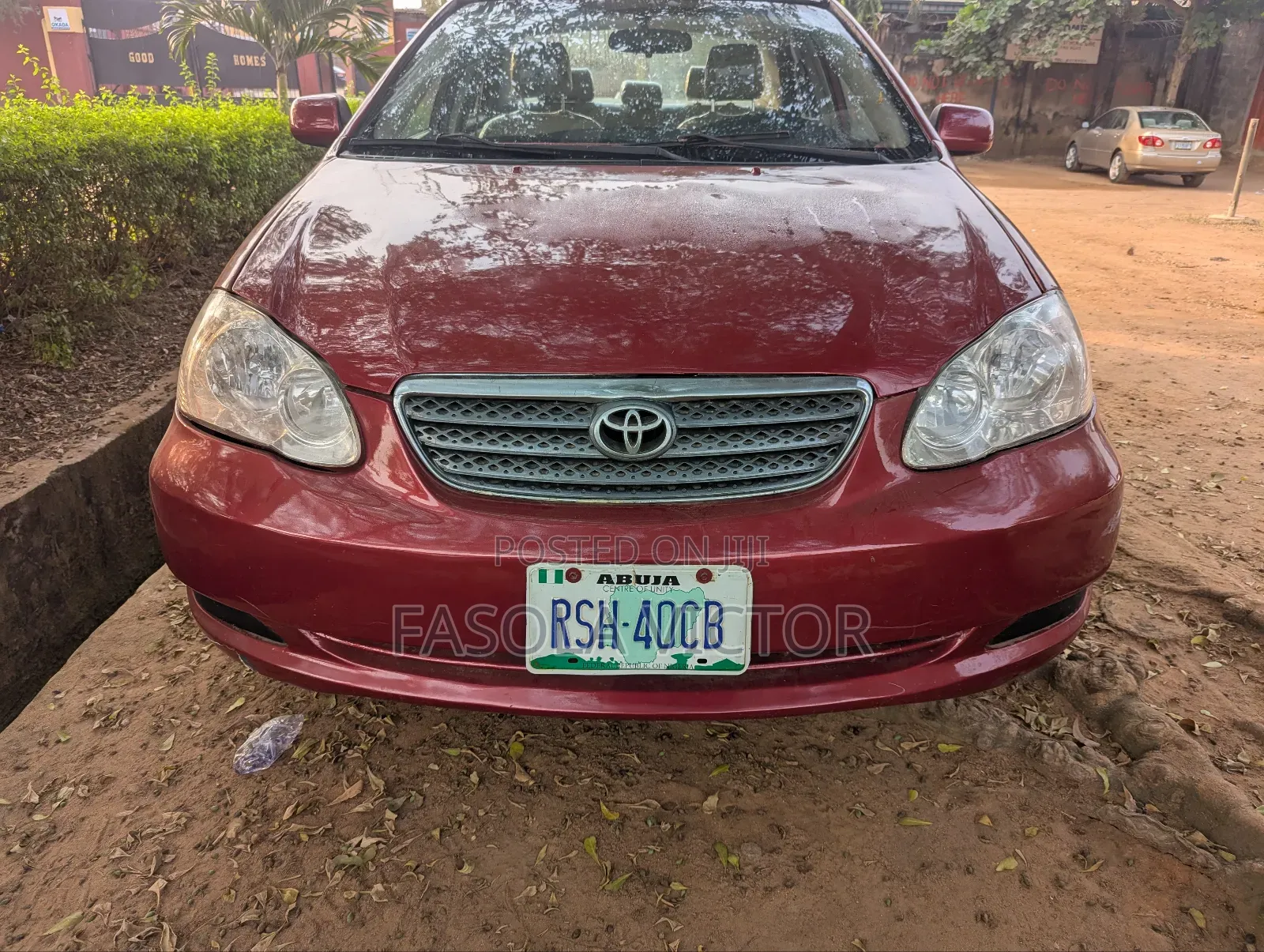 Toyota Corolla LE 2007 Red in Alimosho - Cars, Fasola Victor | Jiji.ng