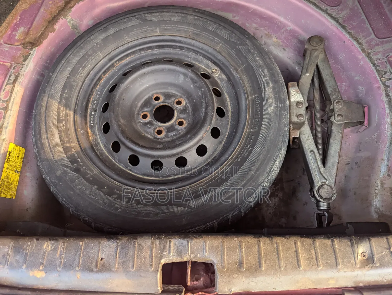 Toyota Corolla LE 2007 Red in Alimosho - Cars, Fasola Victor | Jiji.ng