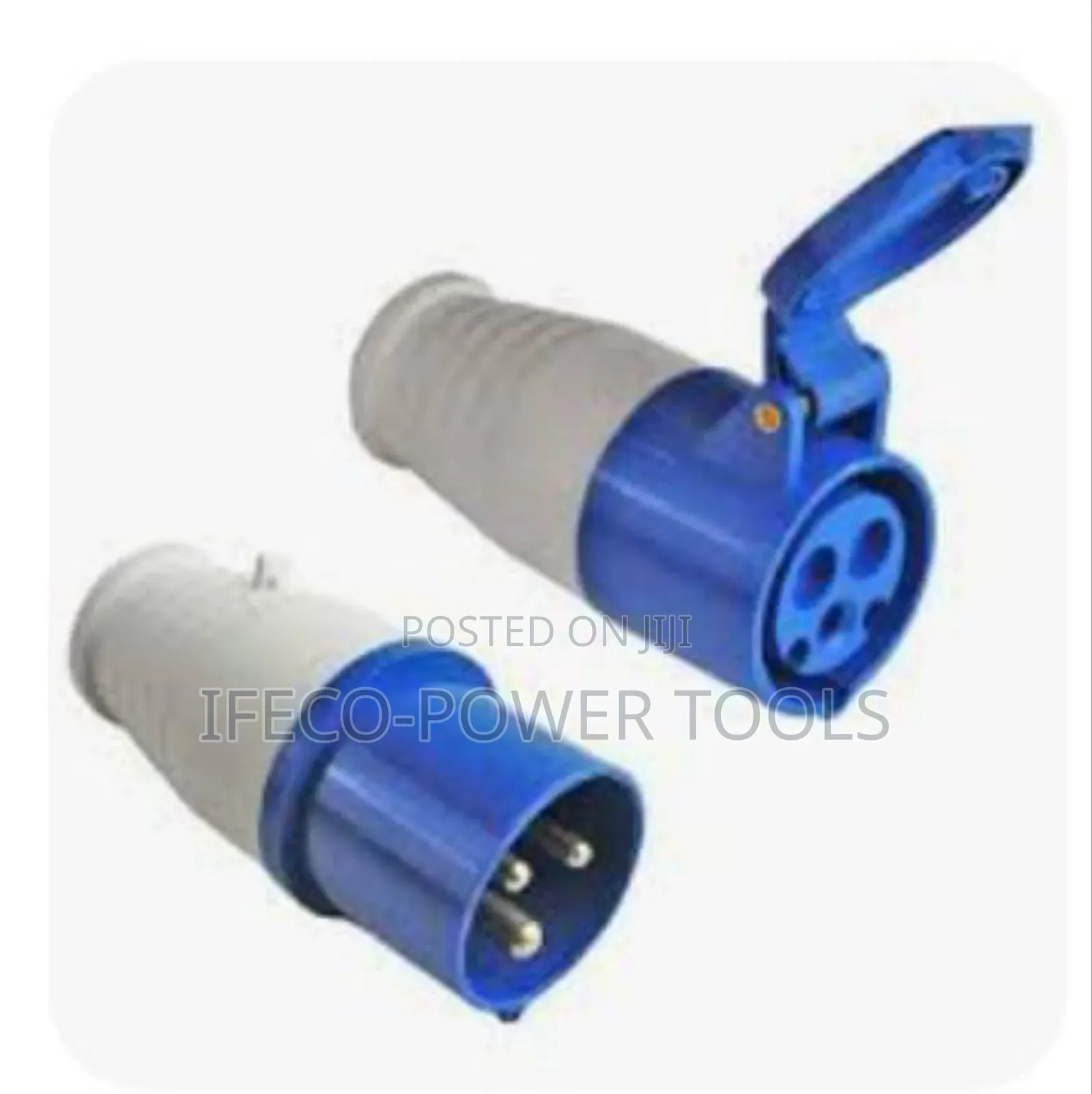 16a 3-Pin Industrial Plug and Socket Connectors in Ojo - Electrical ...