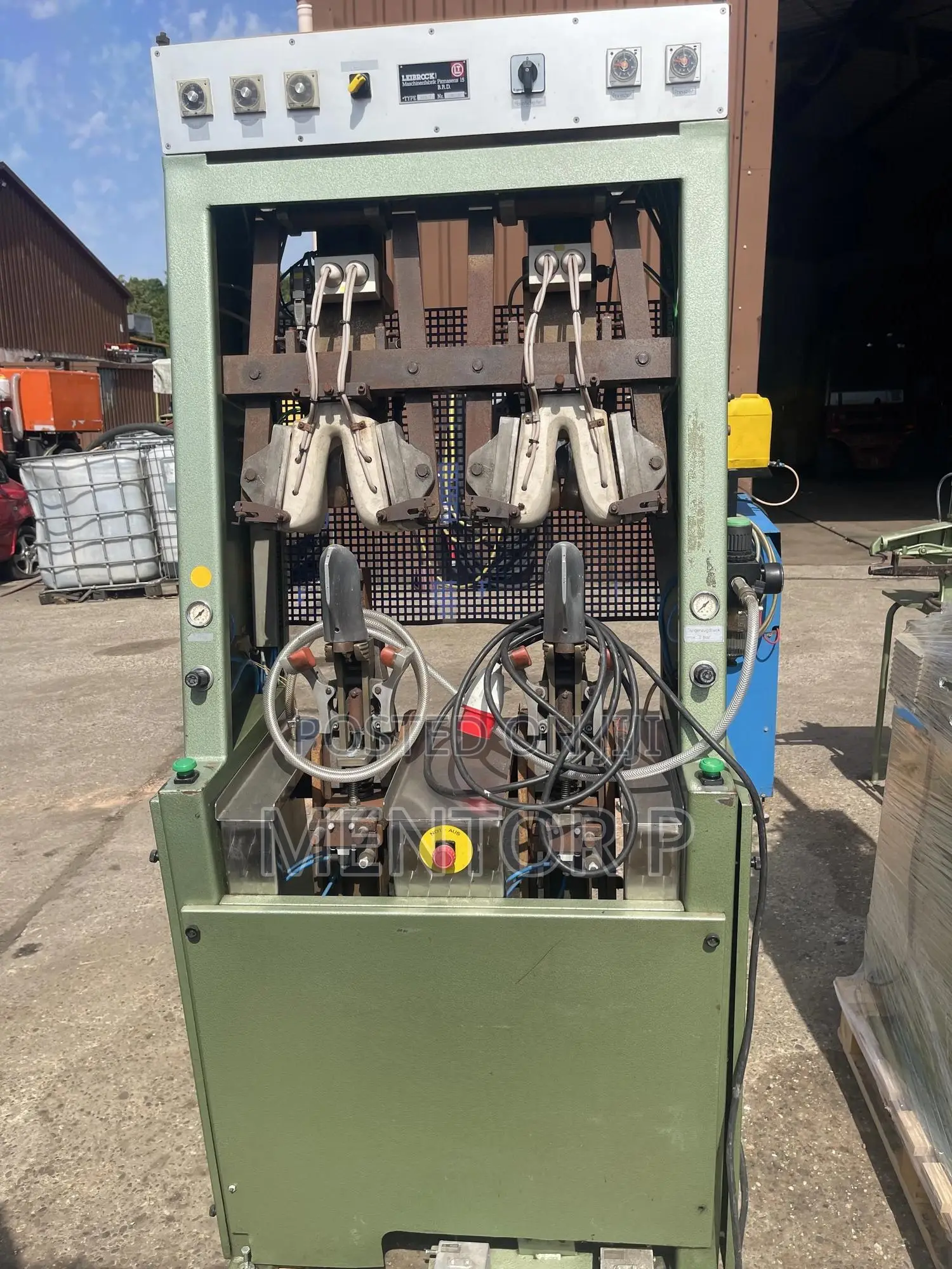 Twin-Station Shoe Sole Pressing Machine – Manufacturing Equipment in ...