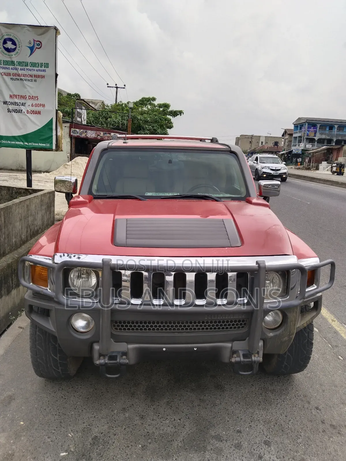 Hummer H3 2006 Red in Port-Harcourt - Cars, Ebus And Son's | Jiji.ng