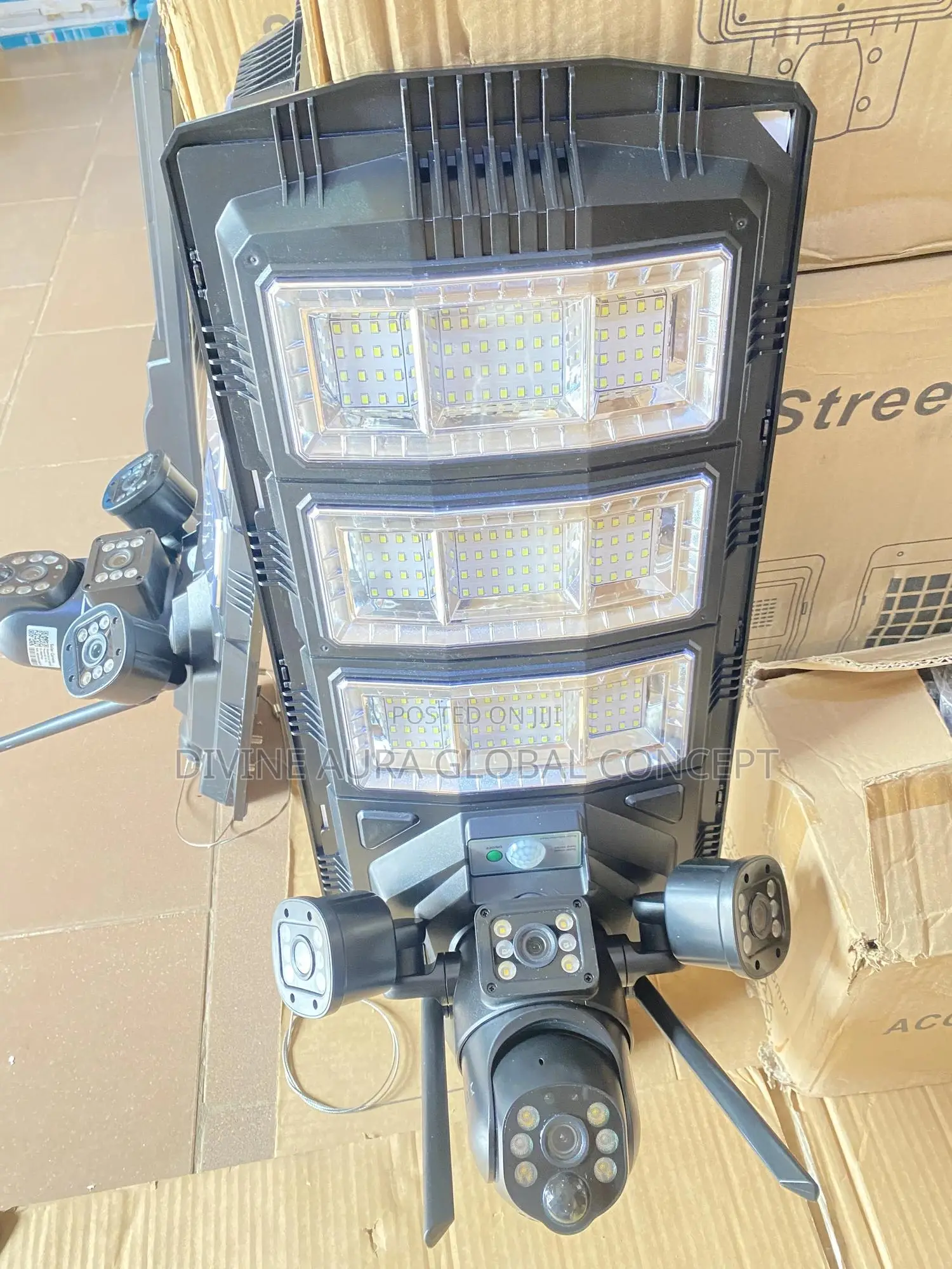 Solar Street Light With Camera Triple Lens in Gudu - Security ...