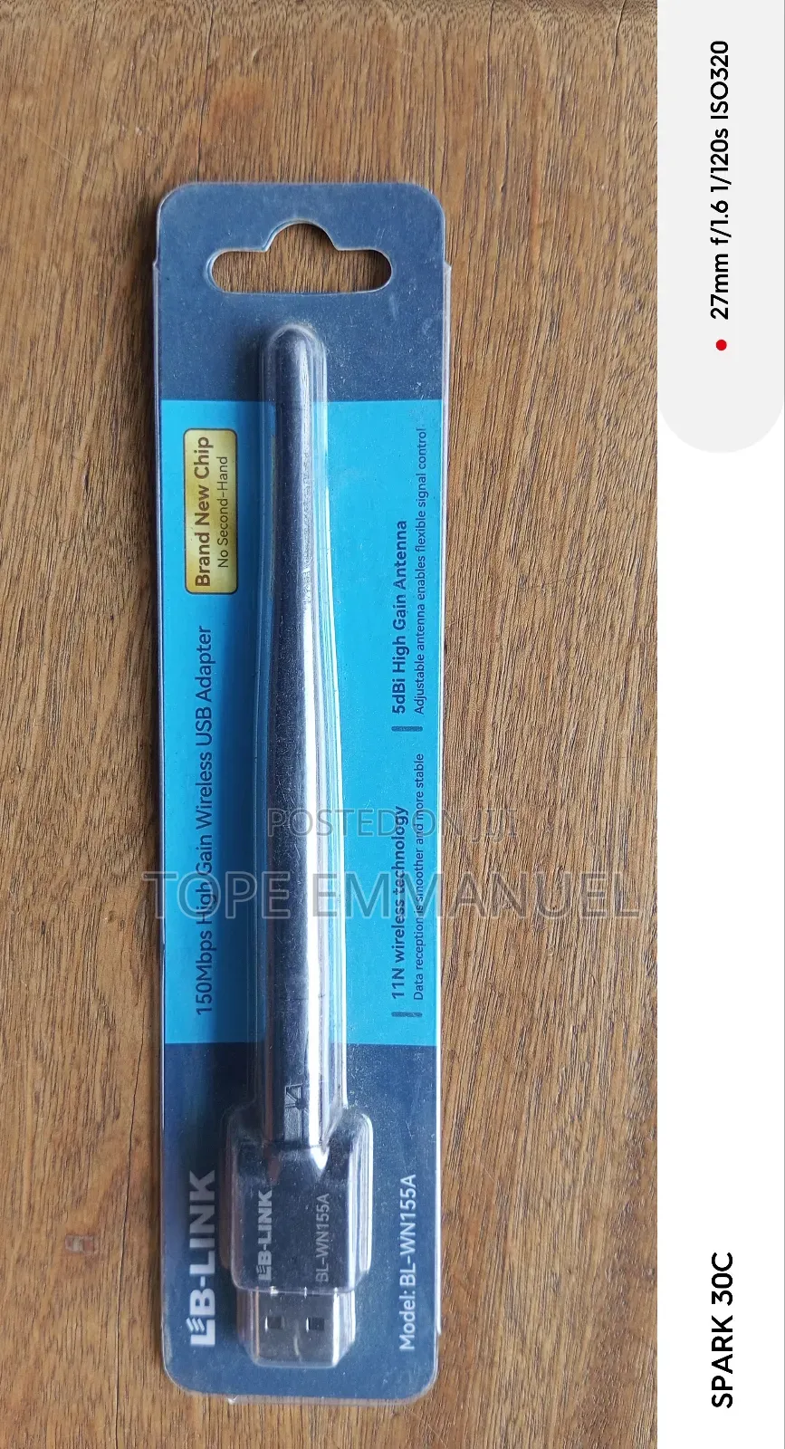 Lb-Link Bl Wn155a 150mbps High Gain Wireless Usb Adapter in Surulere ...