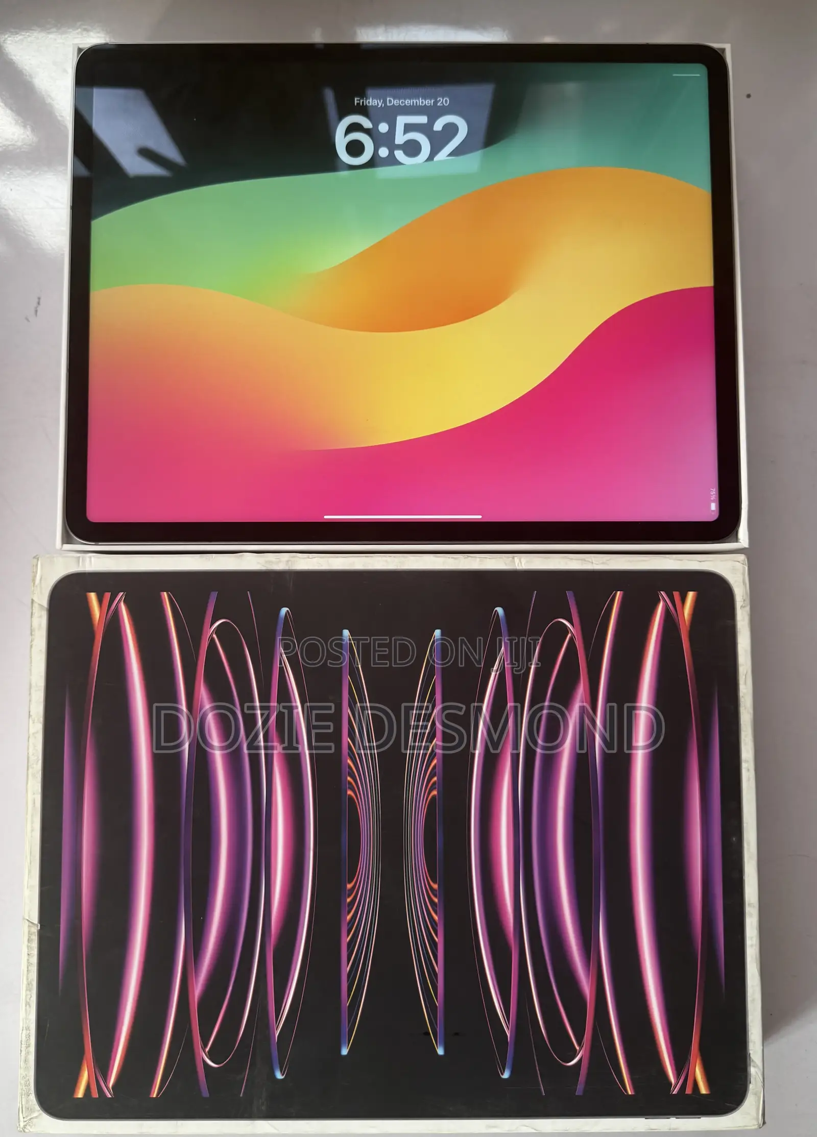 Apple iPad Pro 12.9 (2022) 128 GB Gray in Ikeja - Tablets, Chidozie ...