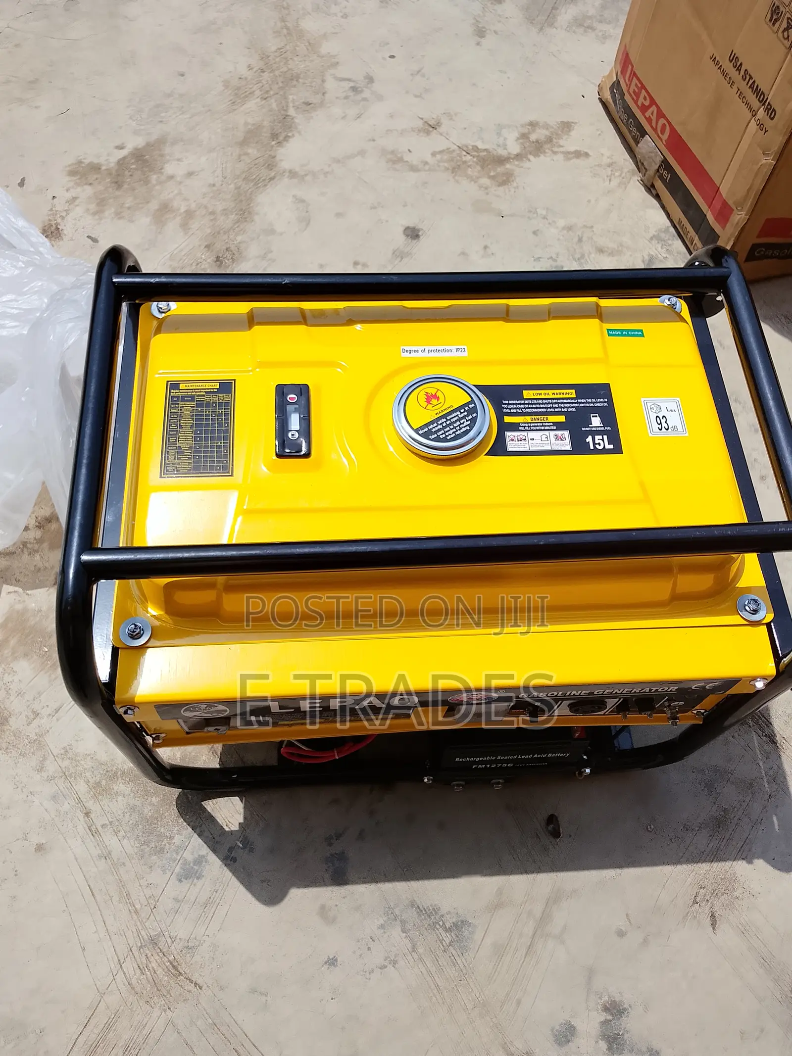 Lepaq Sv7800e2 4.5kva – Instant Power on Key Turn in Eko Atlantic ...