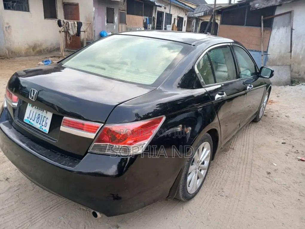 Honda Accord 2010 Black in Port-Harcourt - Cars, Sophia Nd | Jiji.ng