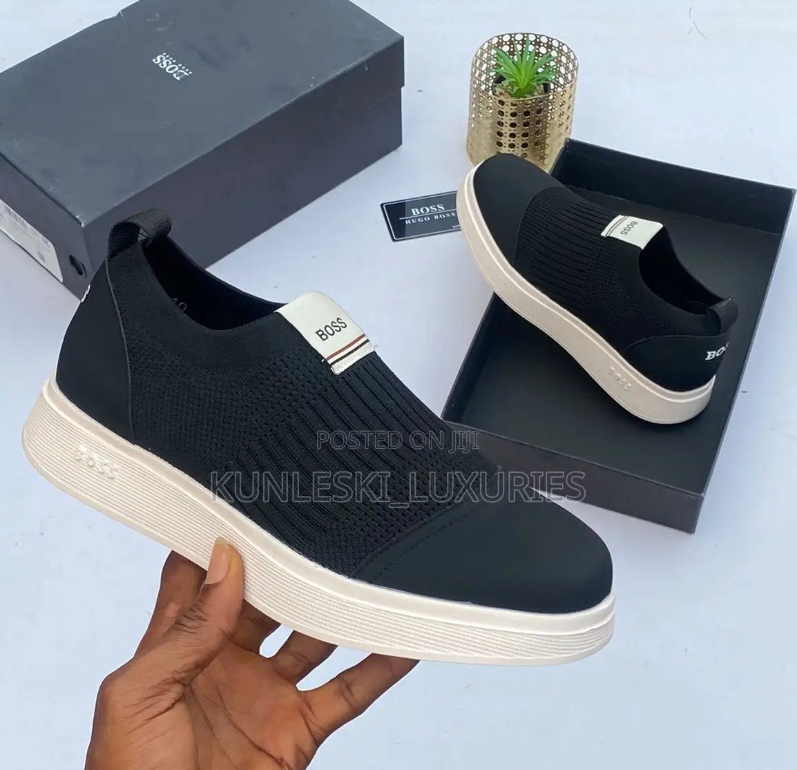 Original Hugo Boss Laceless Sneakers in Lagos Island (Eko) - Shoes ...