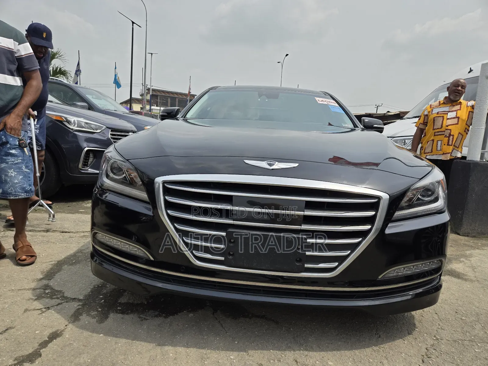 Hyundai Genesis 2016 Black in Port-Harcourt - Cars, Auto Trader | Jiji.ng