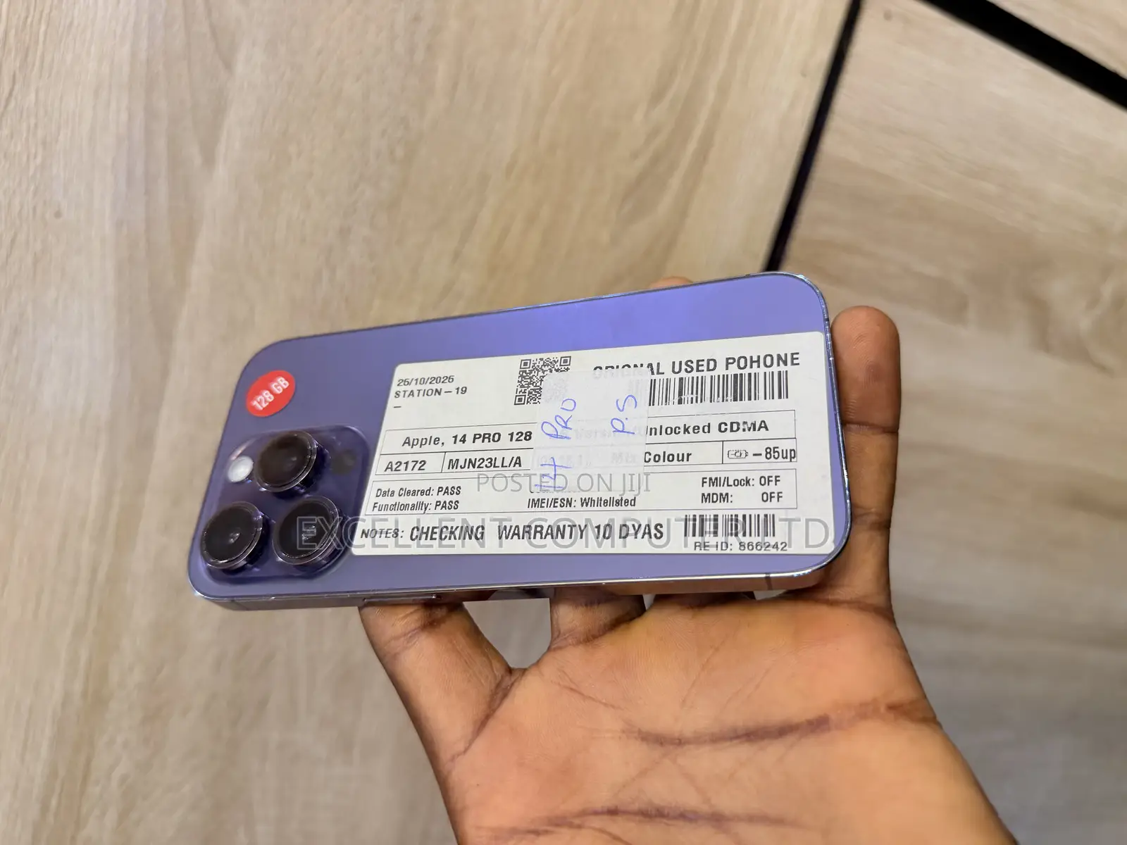 Apple iPhone 14 Pro 128 GB Black in Ikeja - Mobile Phones, Excellent ...