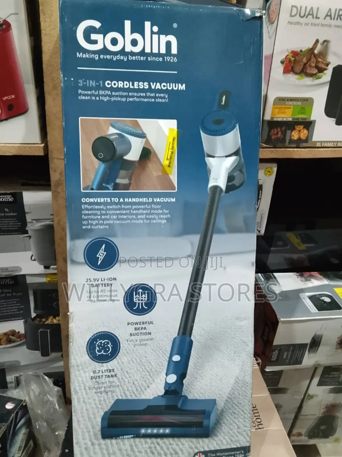 Goblin 3-in-1 Cordless Stick Upright Vacuum Cleaner in Ikeja - Home ...
