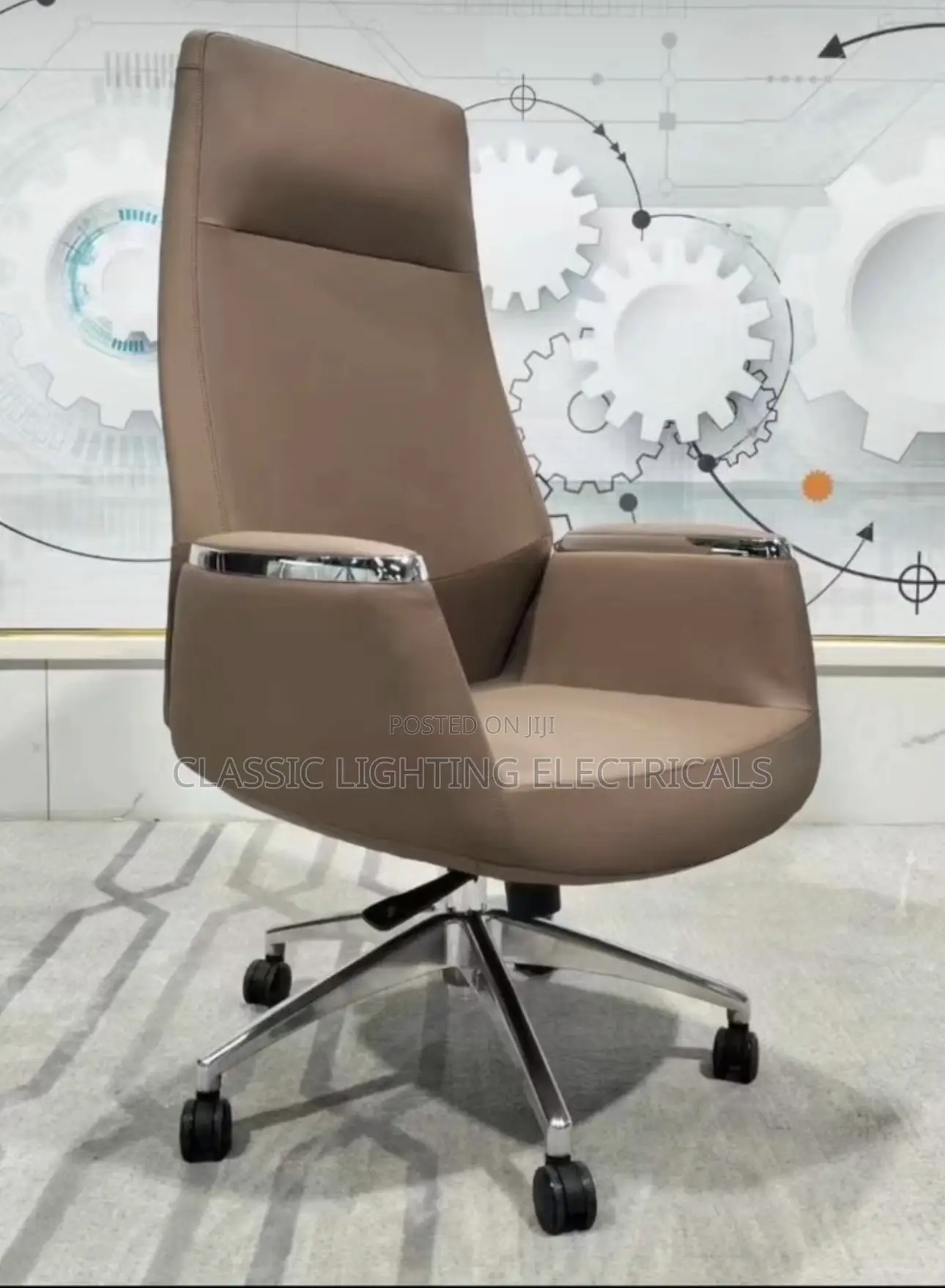 Brown Executive Boss Office Chair in Ojo - Furniture, Classic Lighting ...