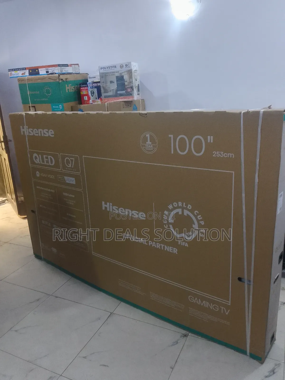 Hisense 100" Q7 Qled: Cinema-Scale Thrills in Your Living Room in Eko ...