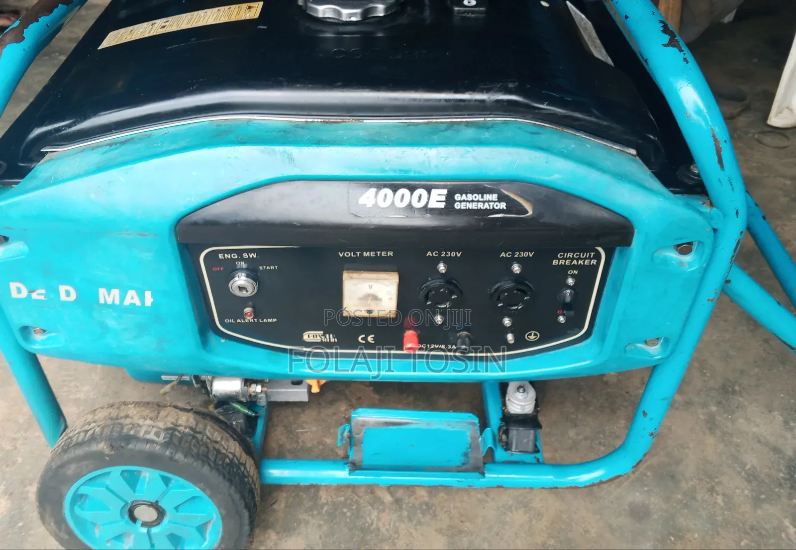 Dedamak 4000e 4.5kva Used Generator in Ibadan - Electrical Equipment ...