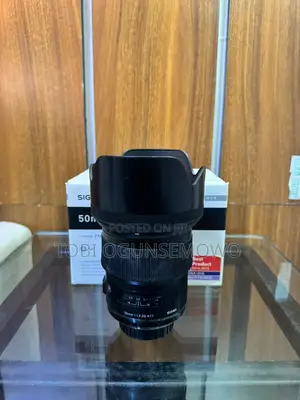 Sigma Art 50mm F/1.4 Dg (Nikon Mount) in Yaba - Photo & Video Cameras ...