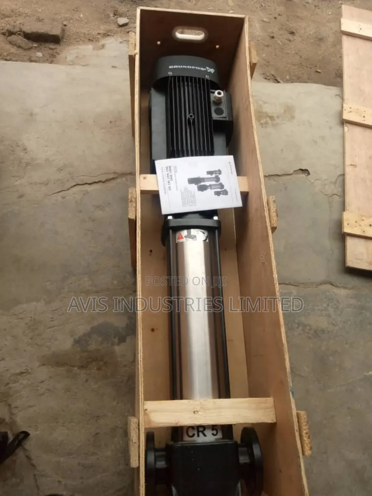 5hp Grundfos High Pressure Vertical Pump in Orile - Plumbing & Water ...