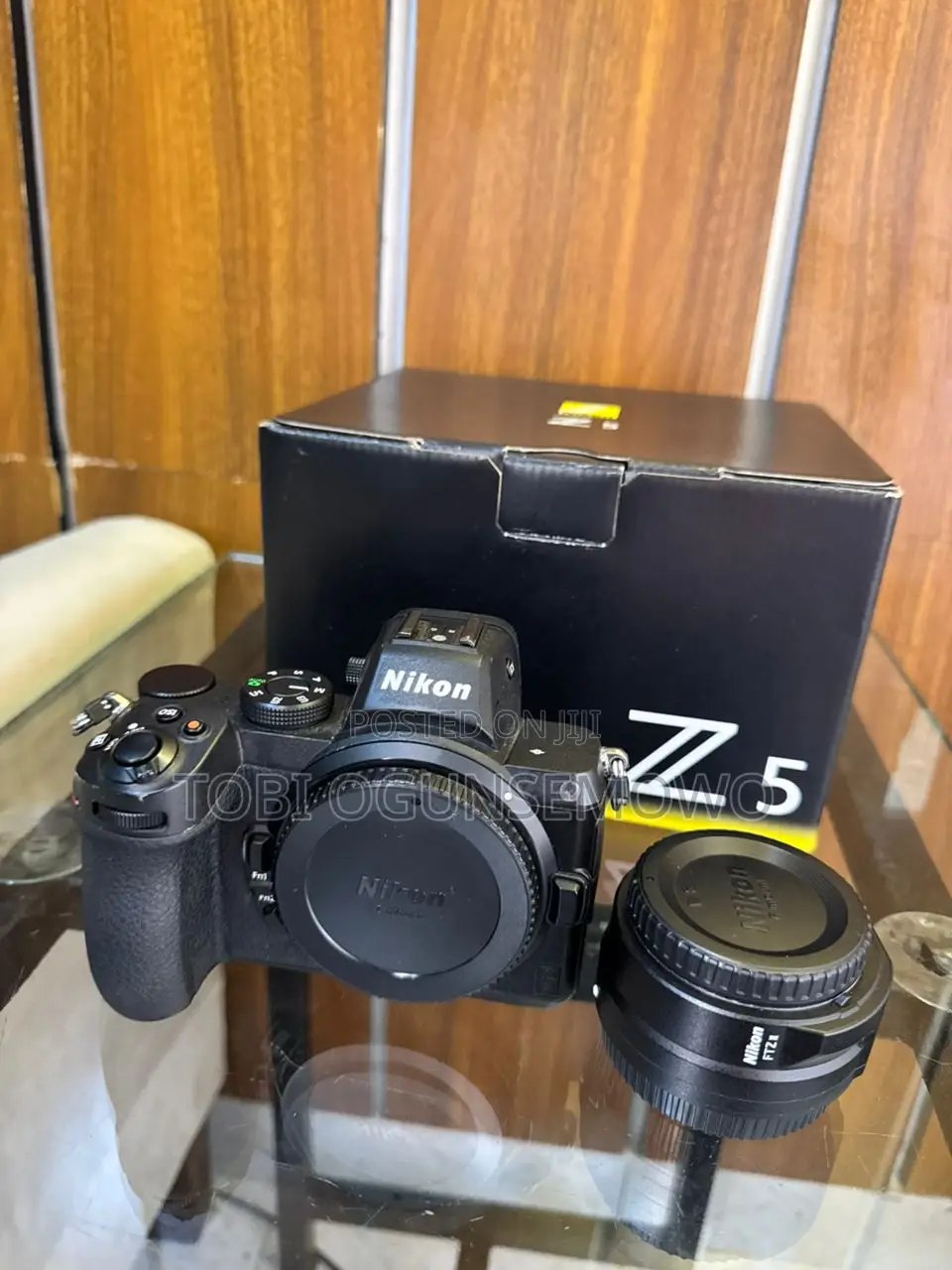 Nikon Z5 Mirrorless Camera + Nikon FTZ Ii Mount Adapter + Charger in ...
