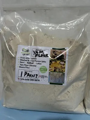 Pure Yam Flour (Elubo Gbodo) in Ojodu - Food & Beverages, Bjayfood Hub ...