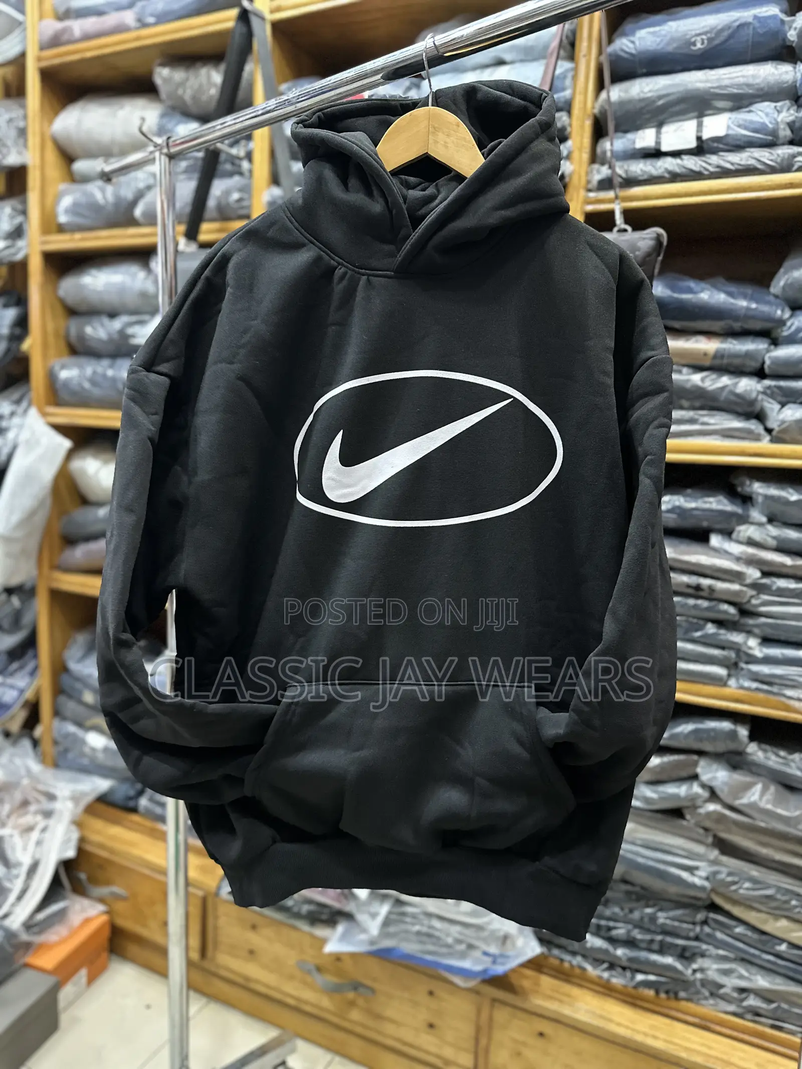 Black Simple Nike Hoodie Available for sale - Classic Jay Wears Price ...