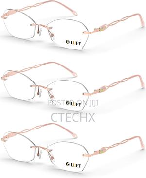 Rimless Reading Glasses for Men/Women 3.0, Blue Light Blocking 3 Pack ...