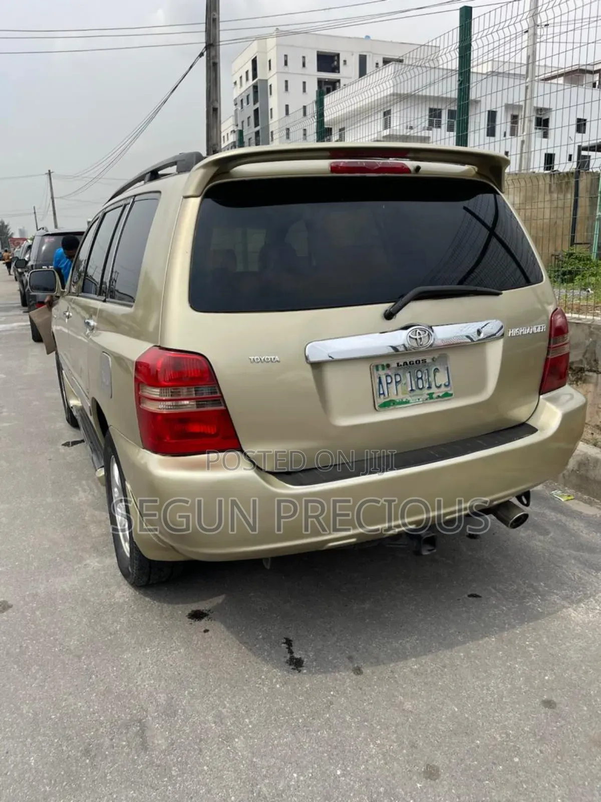 Toyota Highlander Limited V6 FWD 2003 Gold in Lekki - Cars, Segun ...