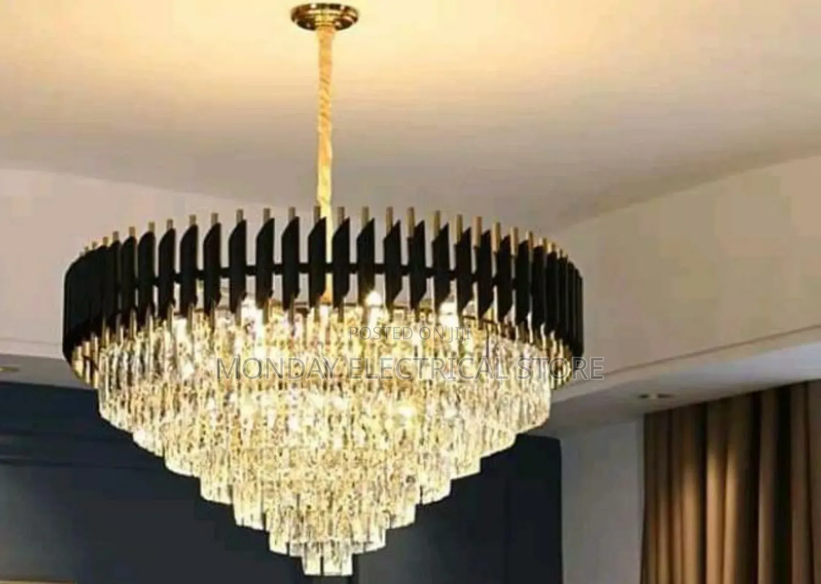 Crystal Chandler Light With Bulbs in Lagos Island (Eko) - Lighting ...