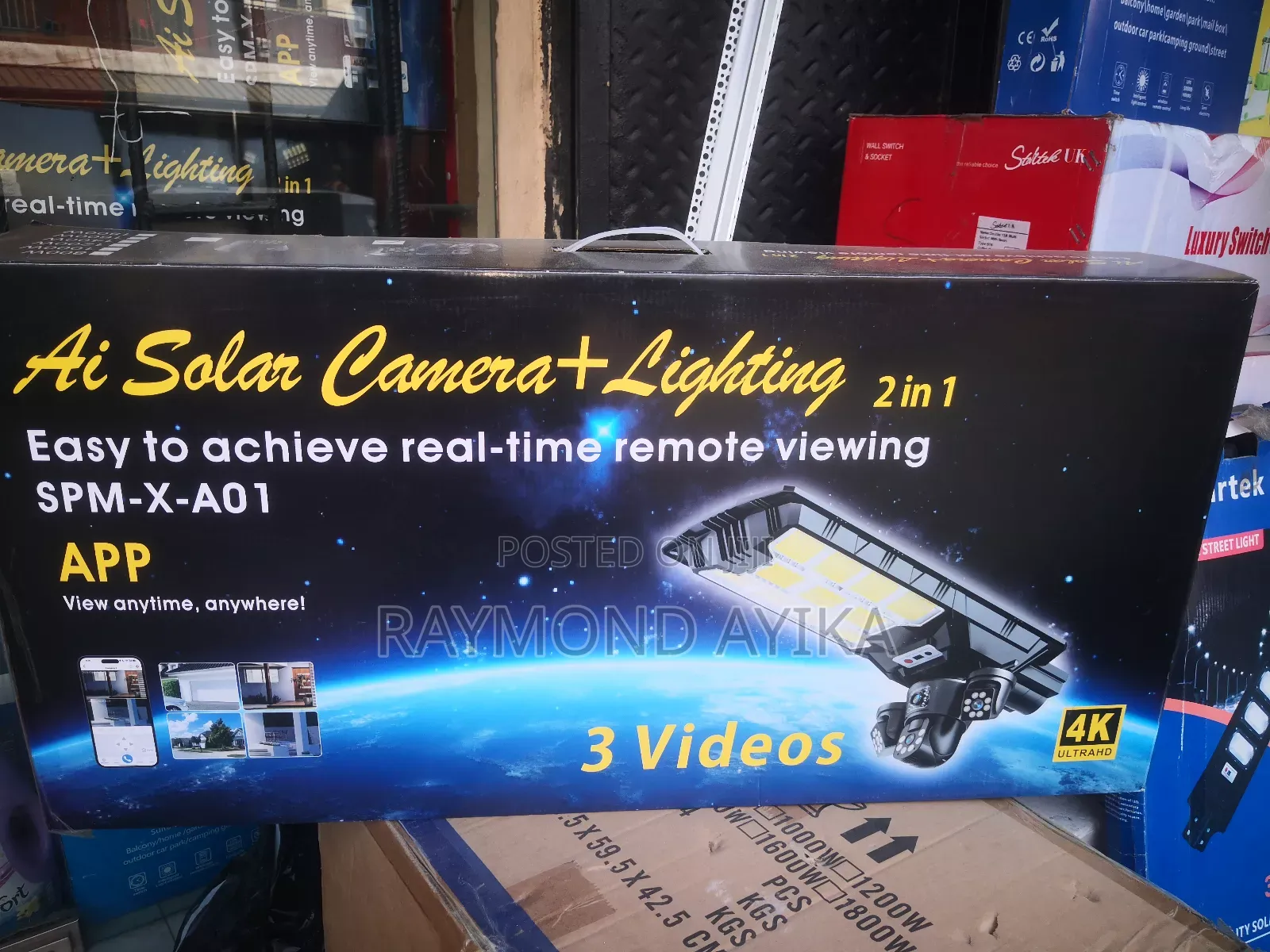 Solars Lights With Camera in Lekki - Electrical Equipment, Sir Ray ...